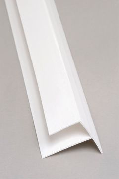 Outside Corner Pvc White Moulding 8 Ft. | Ferreteria Maderas 3C